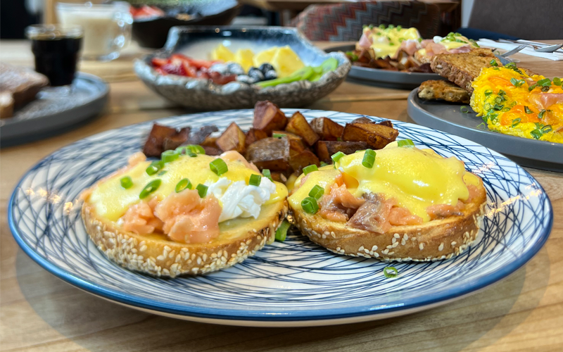 Best breakfast in Mont Tremblant | Le Bistro at Bel Air Resort